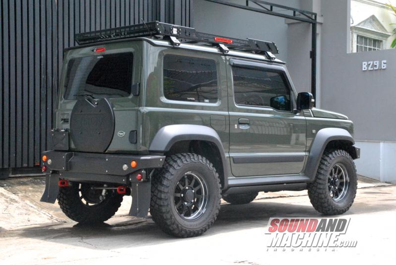 Suzuki Jimny JAOS Motorsport, Modifikasi Meningkatkan Fungsi