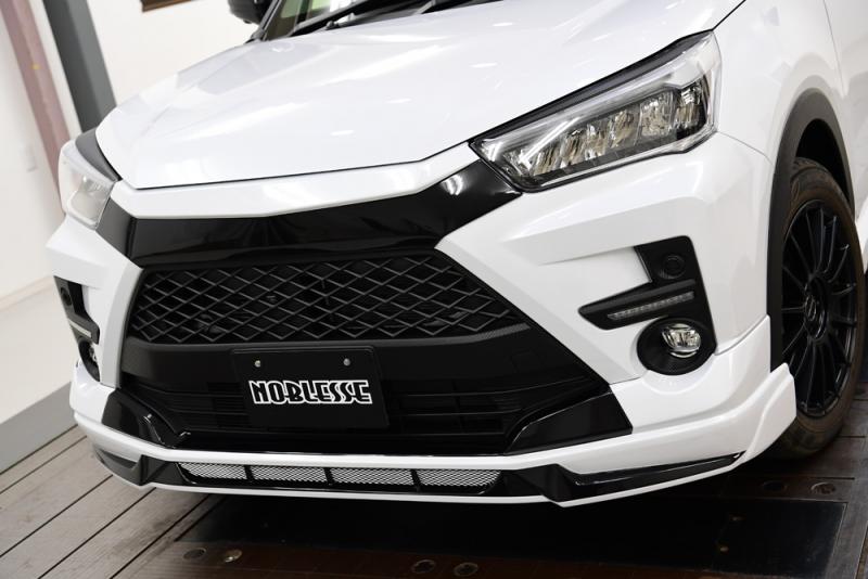 Body kit Noblesse untuk Toyota Raize, Add-On Rasa Full Bumper