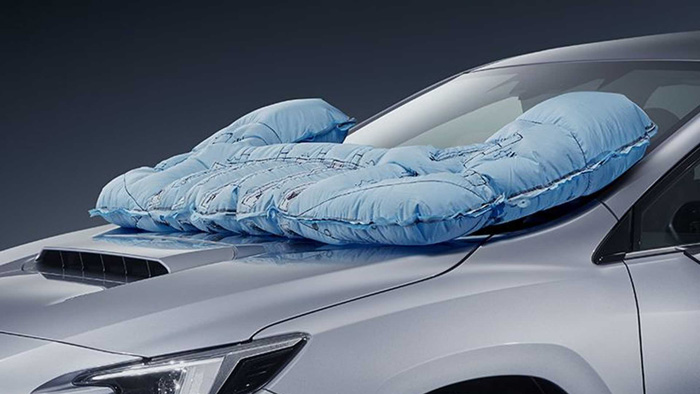 Lindungi Pejalan Kaki, Subaru Pasang Fitur Airbag di Kap Mesin Mobil