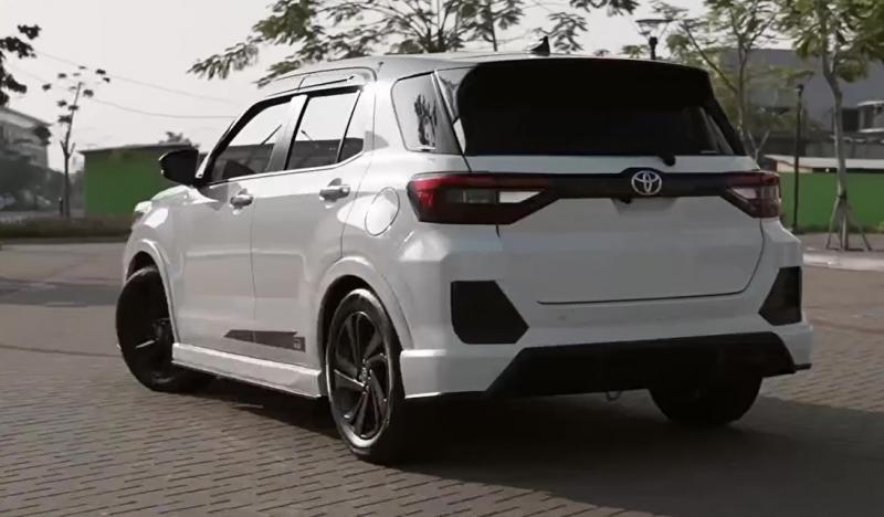 Dibanderol Rp 14 Jutaan, Ini Body Kit RH Performance Toyota Raize ...