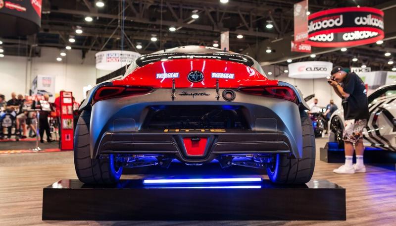Toyota Supra Bertenaga Monster, Mejeng di SEMA Show 2021