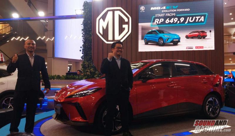 Lama Jadi Bintang Pameran, Akhirnya Harga Jual Mobil Listrik MG4 EV Resmi Diumumkan