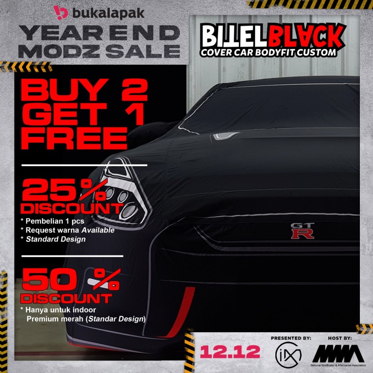 Banyak Promo, Jangan Lewatkan IMX Year End Modz Sales 12.12 di Bukalapak